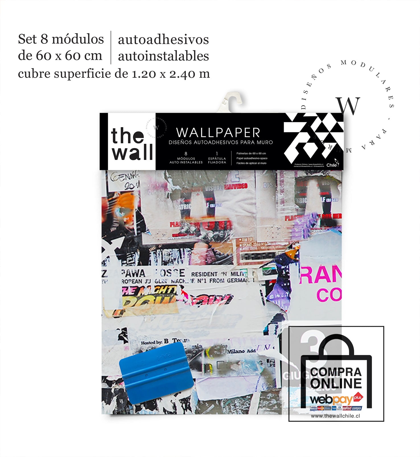 Street Collage Wallpaper – OMNIO